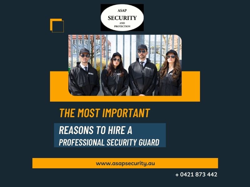 Trusted Security Guards for Hire in Adelaide